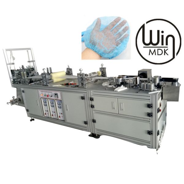 Quality 3350mm Long 840mm Wide Non Woven Bouffant Cap Making Machine for sale