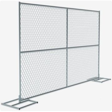 Quality Secure galvanized movable fence temporary chain link fence panels American for sale