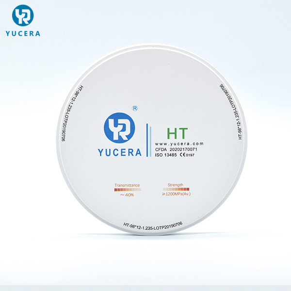Quality CAD CAM Milling 1530 ℃ 1350Mpa Dental Zirconia Disc for sale