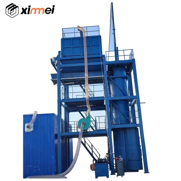 Quality Round Cylinder Steam Pressure Binder Molding Rebond Foaming Machine Single for sale