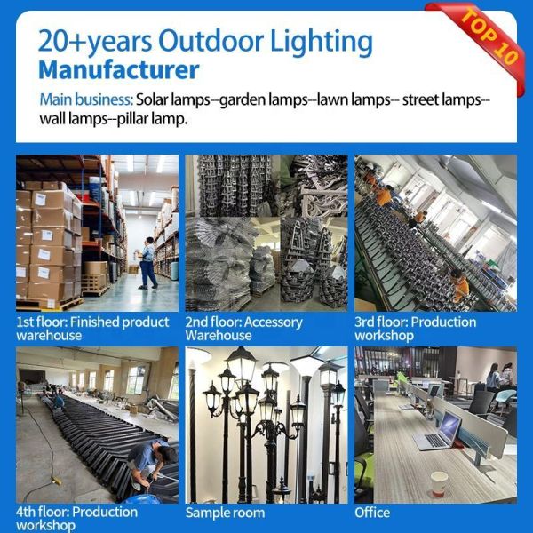 Quality Garden Lamp Wholesale Bulk Order For Construction Project for sale