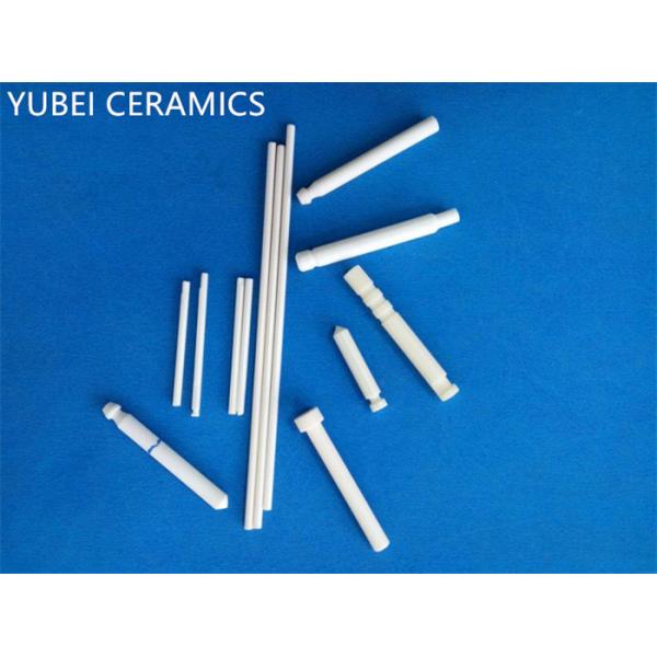 Quality Custom Ivory Aluminum Oxide Ceramic Rod High Temperature Resistance for sale