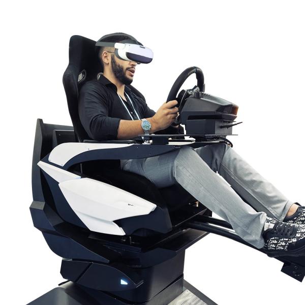 Quality Virtual Reality Vr Racing Simulator 9d 4 Games 1100w Power Car Driving Vr Game for sale