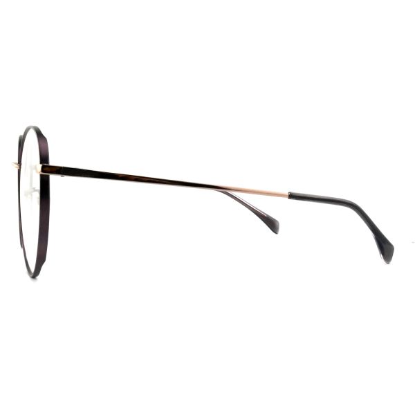 Quality FM2597 Durable Lightweight Metal Spectacles Frames Unisex Optical Round Eyewear for sale