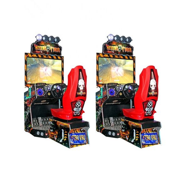 Quality 3D Video Coin Operated Dirty Driving Car Racing Arcade Game Machine For Game for sale