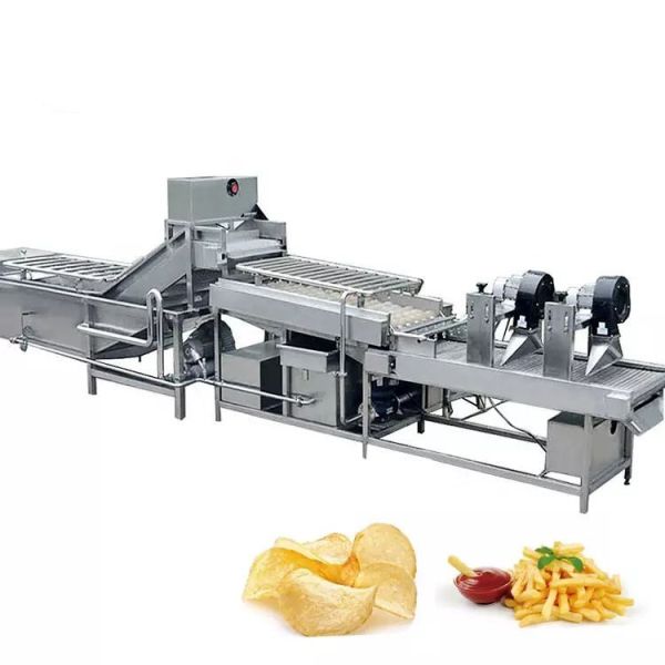 Quality Semi-automatic potato chips production line frozen french fries making machine potato chips machine for sale for sale