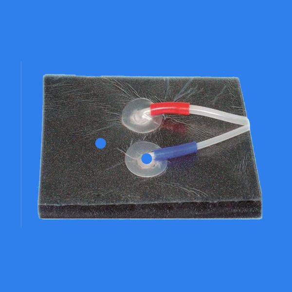 Quality PU Waterproof Wound Protection Material Double Suction Cup Suction Punching for sale