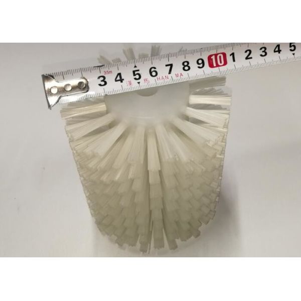 Quality High Cleaning Efficiency Nylon Roller Brush , Vegetable Cleaning Roller Brushes for sale