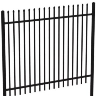 Quality Adjustable Tilt Angle Zinc-Steel Guardrail Fence for Customizable Garden Protection for sale