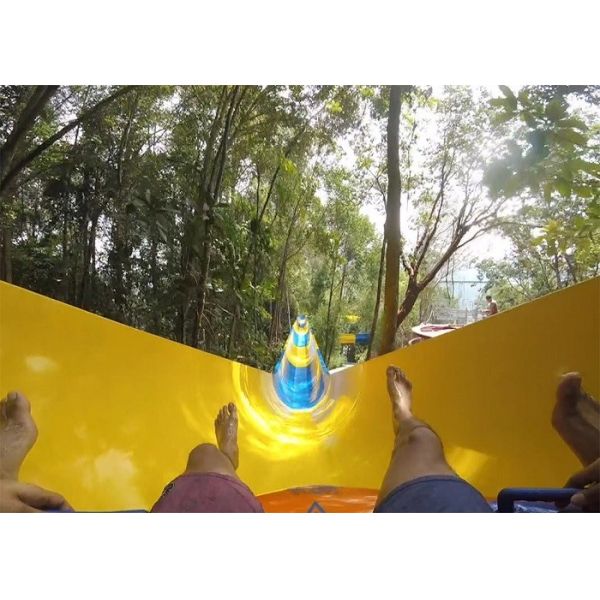 Quality Commercial 2000 Sq.M SGS Spiral Water Slide for sale