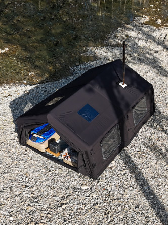 Quality 17.2-square-meter large inflatable house - type camping tent for sale