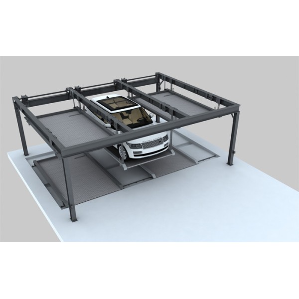 Quality Two Column Hydraulic Car Lift Motor 2500kgs Hydraulic Car Park for sale