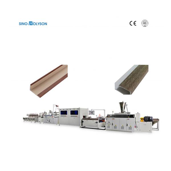 Quality 30kw Automatic PVC Angle Line Making Machine 60-80kg/H for sale