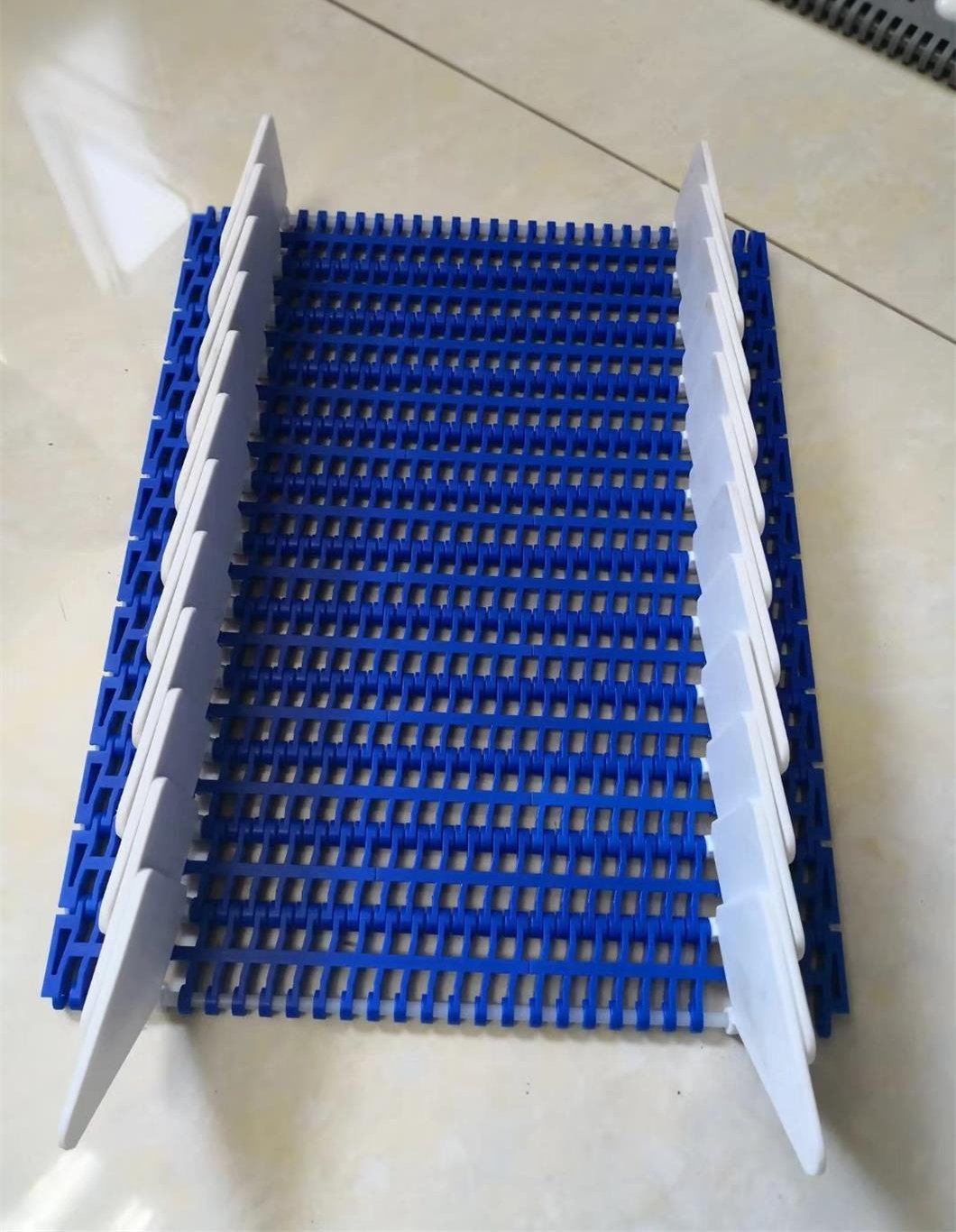 Plastic Modular Belt Raised Rib 4809 Straight Running Conveyor Belt