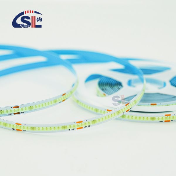 Quality SL- COB-03208DB 8mm PCB Width 180 Degree Viewing Angle Blue LED Light Strip for sale