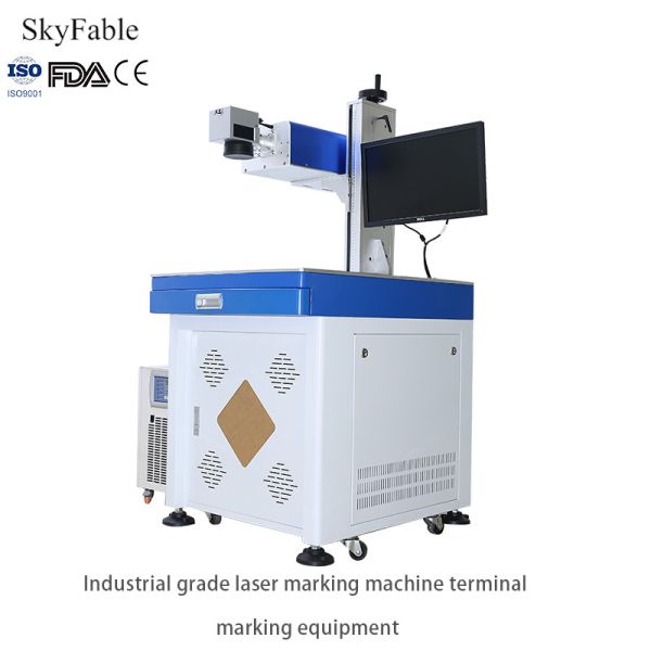 Quality Industrial Terminal Marking Equipment 110V - 240V Laser Coding And Marking Machine for sale