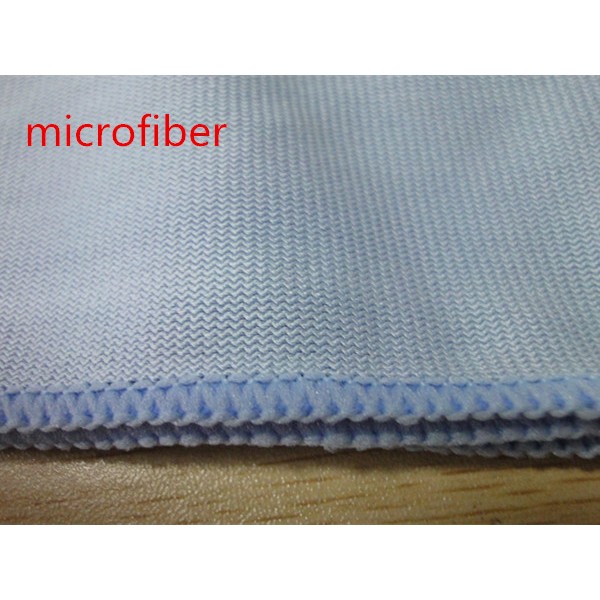 Quality Lint free Microfiber Kitchen Towels 40 * 40cm , Light Blue Kitchen Cleaning Cloth for sale