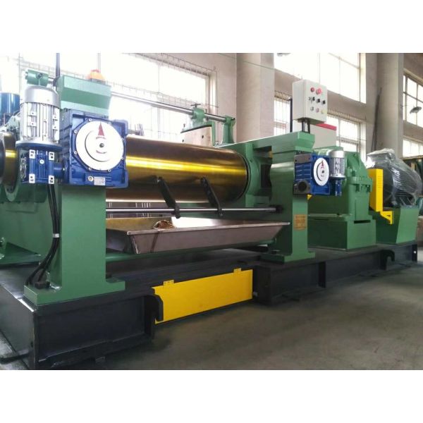 Quality 560mm XK560 Two Roll Rubber Mixing Mill Open Type Customized for sale