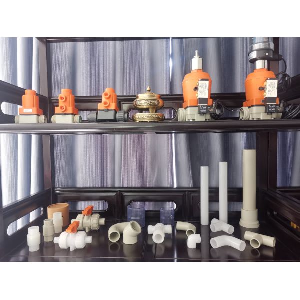 Acid Resistant Industrial Diaphragm Valve Pneumatic Leak Proof from ...