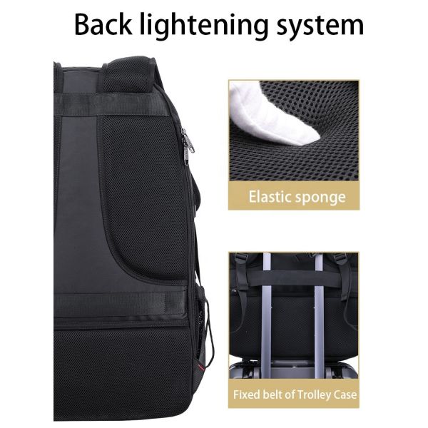 Quality Computer Interlayer Oxford Waterproof Backpack Multifunctional 70l Travel for sale