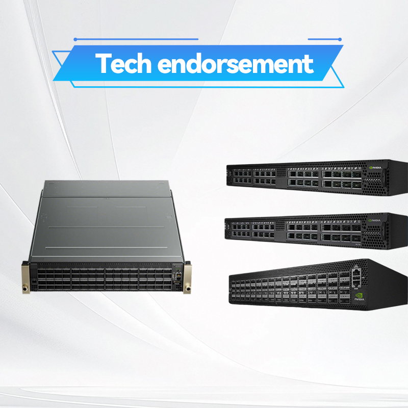 Quality 2 AC PSUs Mellanox Open Network Switch Cumulus Linux Switch MSN3700-VS2FC 200GbE for sale