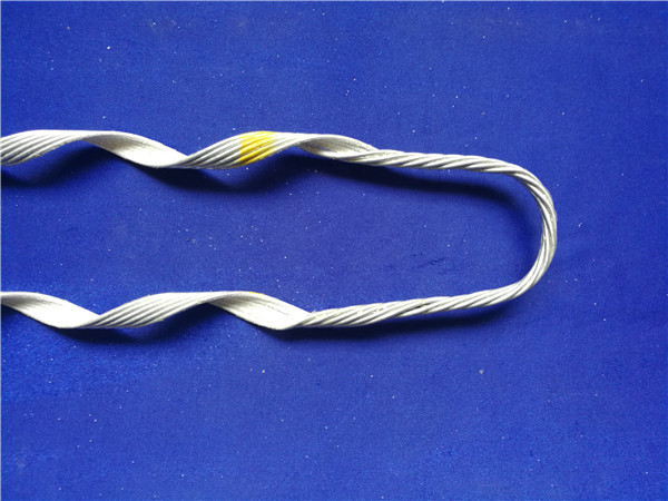 Quality 7/16" 0.8kg Galvanized Wire Preformed Guy Grip Dead End for sale