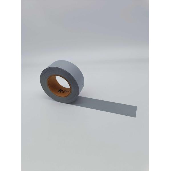 Quality High Viz Silver Reflective Fabric Tape For Garments for sale