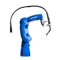 Quality 6 Axis Industrial Welding Robot With Teach Pendant MSR 655 Rotating Turntables for sale