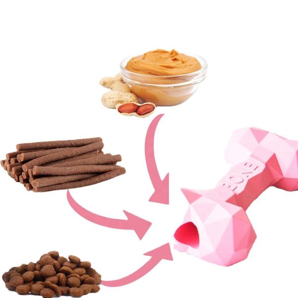 Quality Pet Tooth Cleaning Interactive Bone Toys Aggressive Chewers Chewing Satisfaction for sale