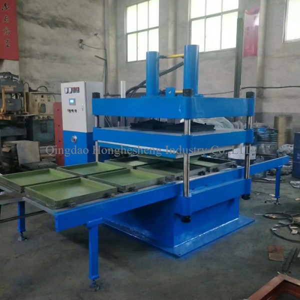 Quality Interlock Brick Rubber Tile Making Machine Ce Approved for sale