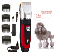 Quality Low Noise Wireless Pet Clippers Skin Safe Waterproof Customized For Cat And Dog for sale