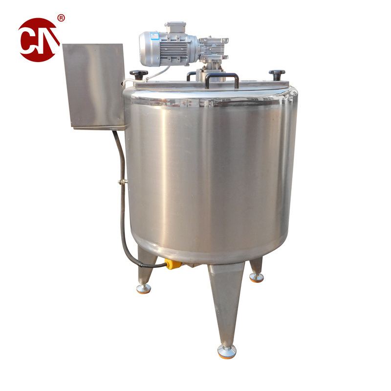 Steam 500 Litre Batch High Pressure Ice Cream Tank Milk Beer Water Pasteurization Equipment