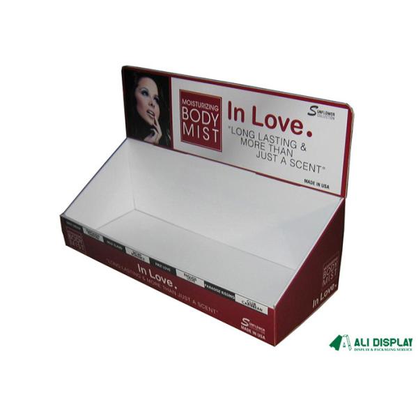 Quality Counter 200mm Cosmetic Display Boxes CMYK Pop Cardboard Display for sale
