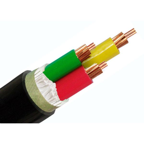 Quality Low Voltage Power Cable 0.6/1 KV | 3 Core Copper Conductor PVC Insulated & Sheathed Power Cable IEC 60502-1 for sale