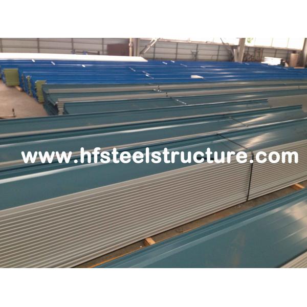 Quality Hot Dip Galvanized / Rolling Metal Roofing Sheets With Electric Welding for sale