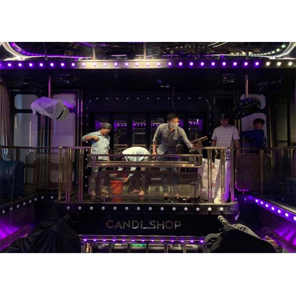 Quality DMX Controller Rgb LED Pixel Lamp 50mm DC12V 120 Degree for sale