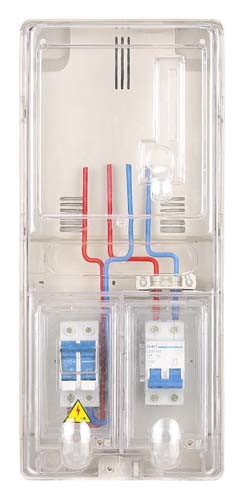 Quality Digital Polycarbonate Meter Box / Power Meter Box Cover 1 Way External Usage for sale