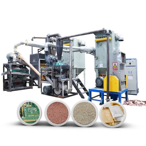 Quality 99.99% Separation Rate Circuit Board Recycling Machine for Customized Recovery for sale