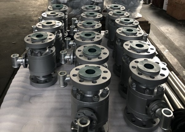 Quality Flanged BS6755 300lb Two Piece Ball Valve for sale