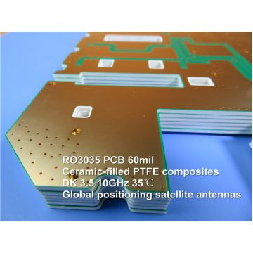 Quality RO3035 20mil 0.508mm DK3.5 RF PCB Board For Direct Broadcast Satellites for sale