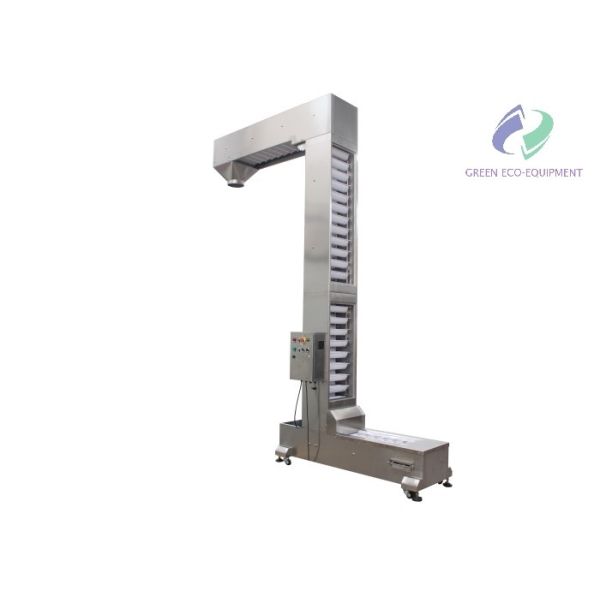 Quality Customized Stainless Steel Chain Bucket Elevator Z Type For Grain Food for sale