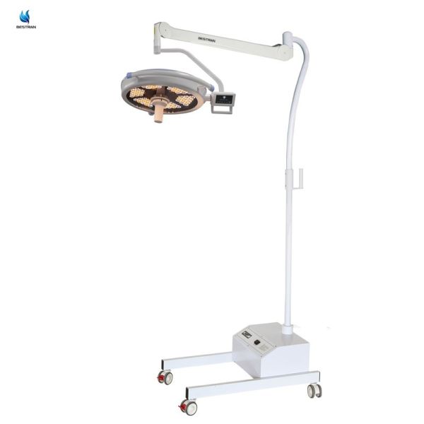 Quality Emergency Backup Battery Mobile Surgical Light Operating Lamp With Touch Screen Control for sale