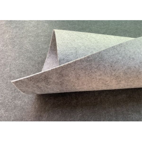 Quality Upholstery Material Polyester Felt Fabric For Work Station Partition for sale
