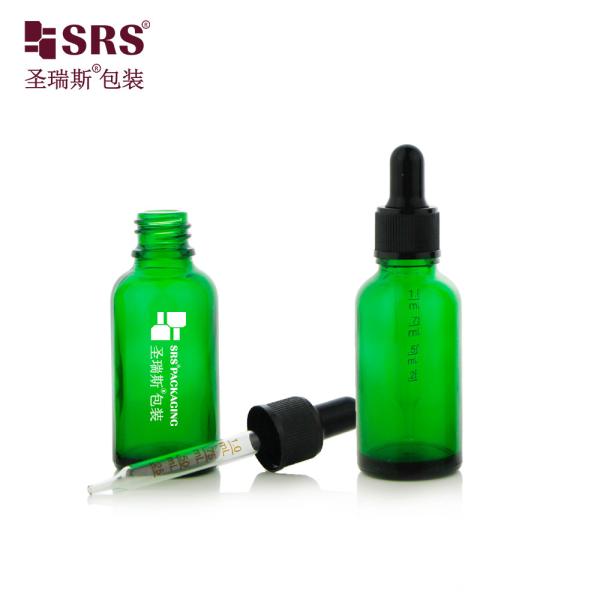 Quality D002-100ml Round Glass Empty Dropper Bottles Leak Proof for Essential Oil for sale