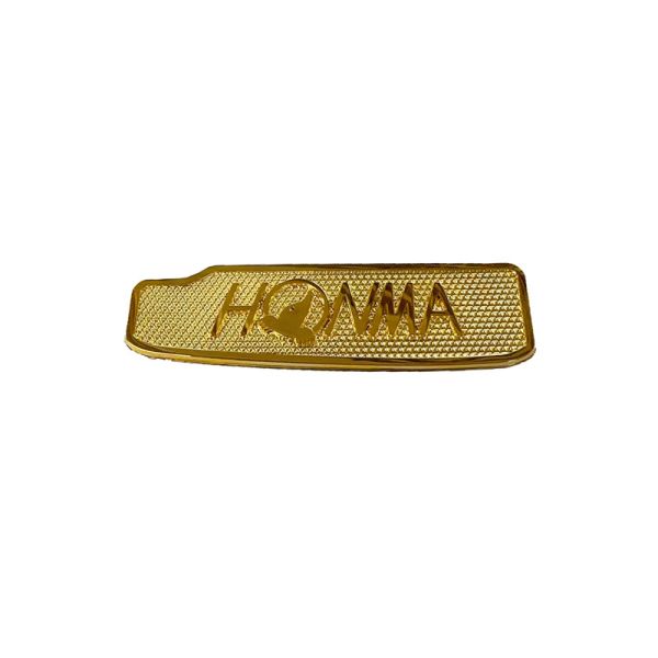 Quality Custom Logo Eco-friendly end Nickel Electroformed Metal Badge for Sports Equipment for sale