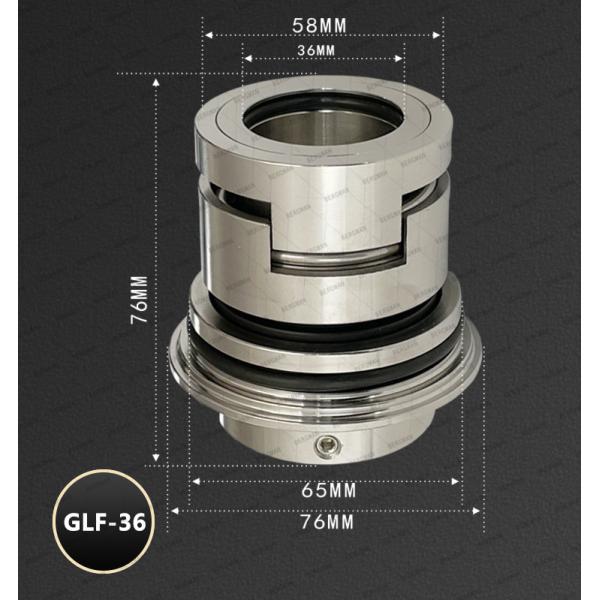 Quality Replace Grundfos GLF-12 16 22 32 36mm CR CRN CRI Pump Mechanical Seal HQQV HQQE for sale