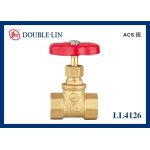 Quality Female X Female 2" Steel Handle Brass Gate Valves for sale
