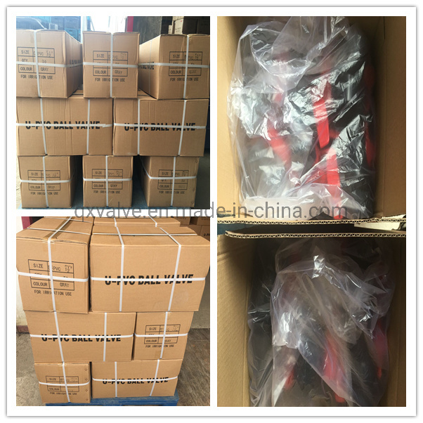 Socket and Threaded ASTM PVC Valve for Water Supply Use!