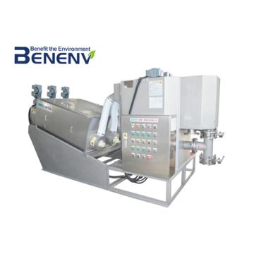 Domestic Wastewater Treatment Machine Automatic Screw Press Dewatering Machine