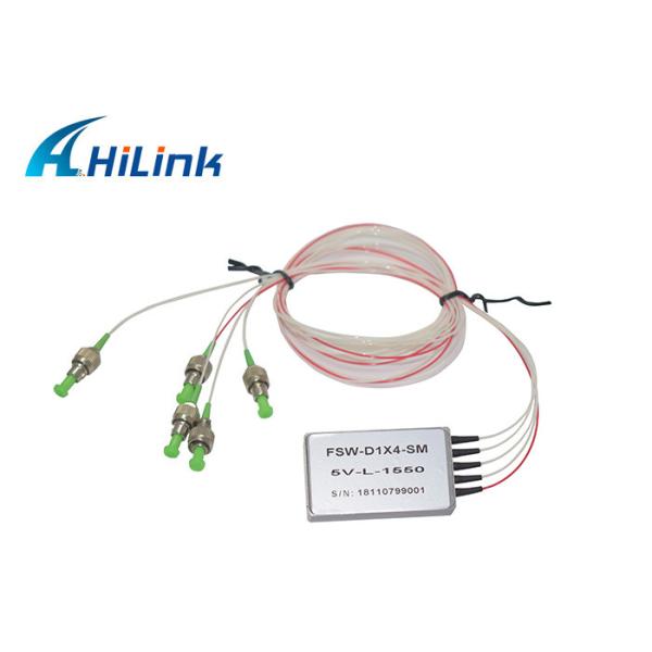 Quality 1X4 Single Mode 500MW 1650nm Polarization Optic Switch for sale